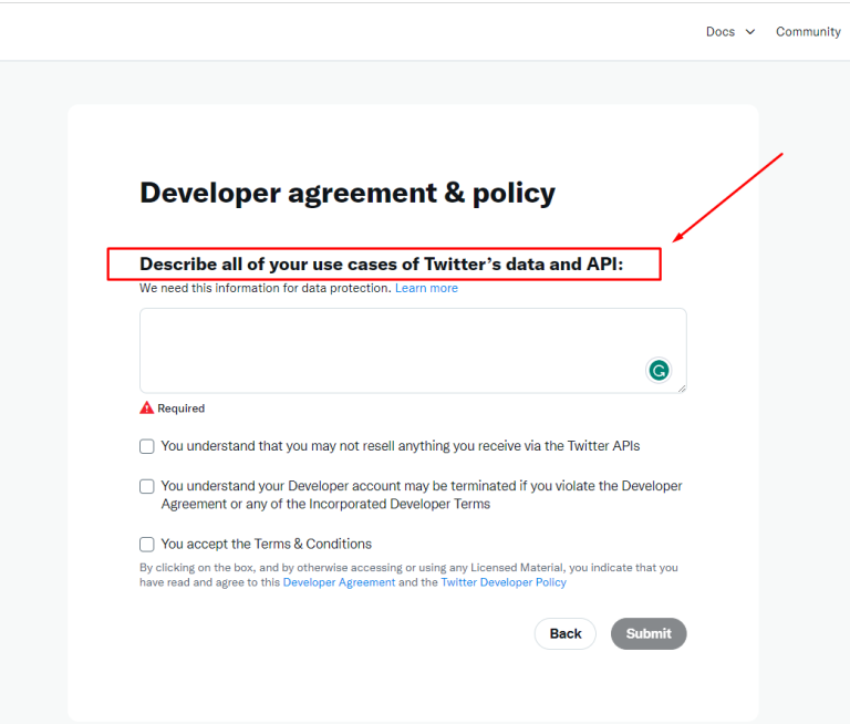 Twitter API – Stackposts Documentation