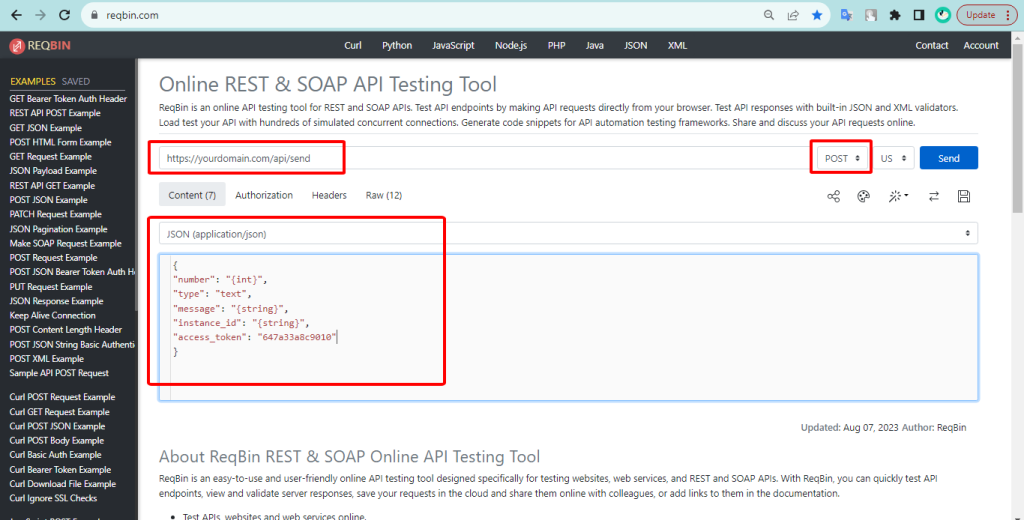 Whatsap Rest Api For Waziper Docs Stackposts Documentation 2068