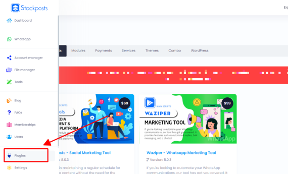 Whatsap Rest Api for Waziper – [Docs] Stackposts Documentation