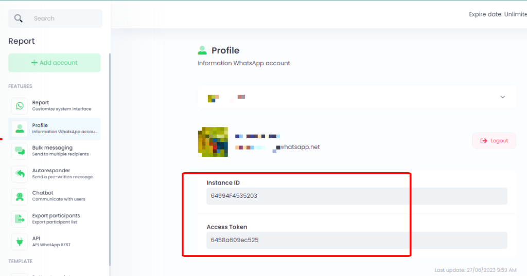Whatsap Rest Api for Waziper – [Docs] Stackposts Documentation