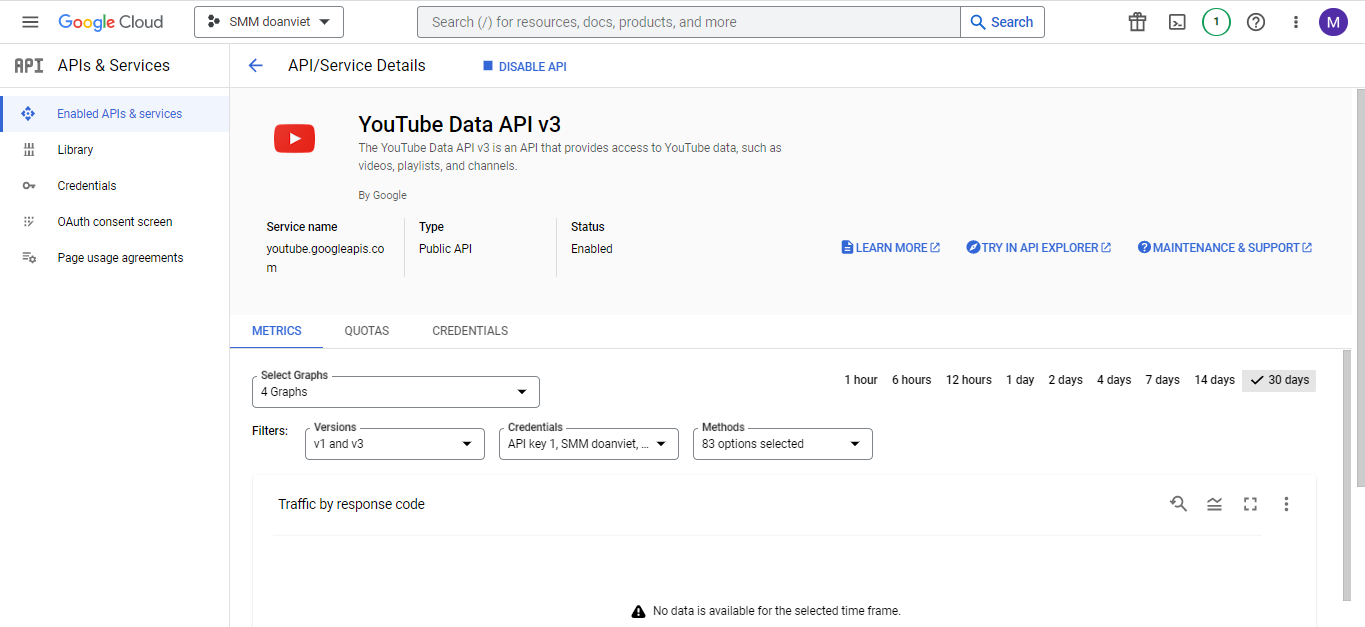 Youtube API – [Docs] Stackposts Documentation
